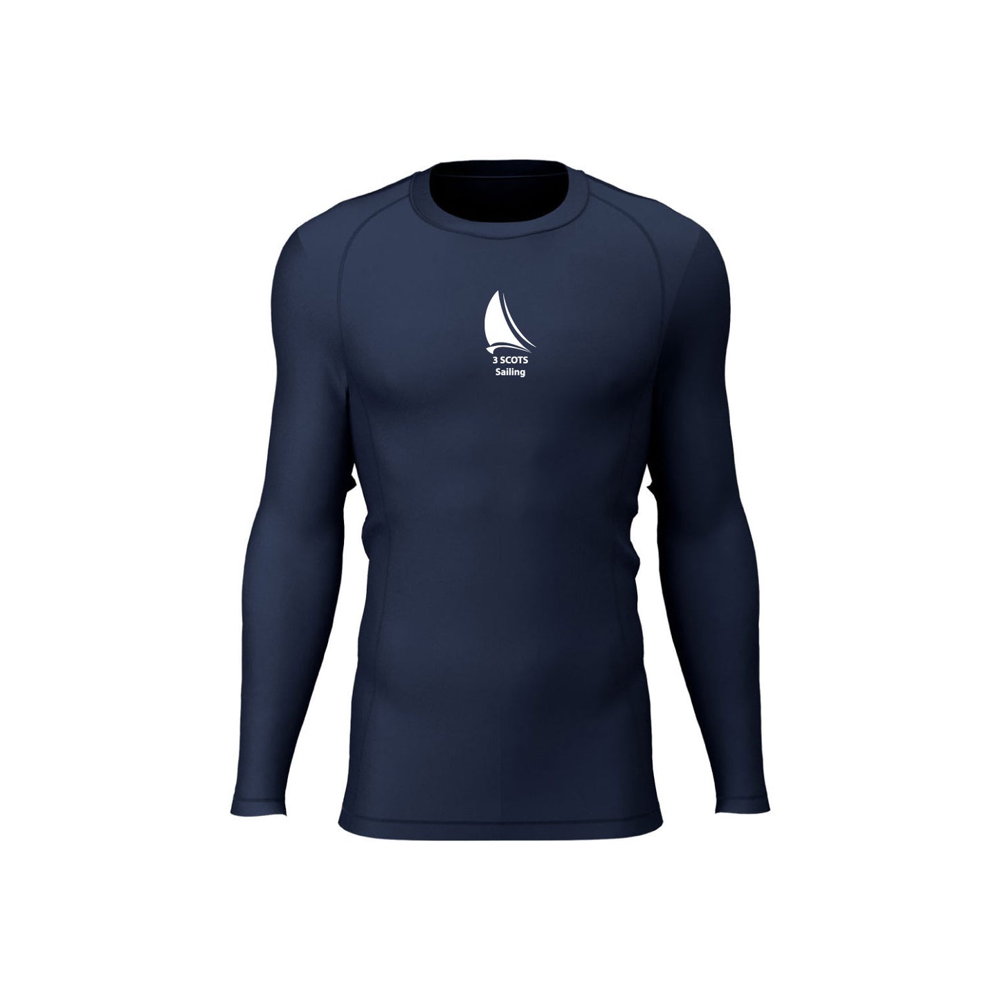 3 Scots Sailing Long Sleeve Base layer Navy – Stitch Rowing