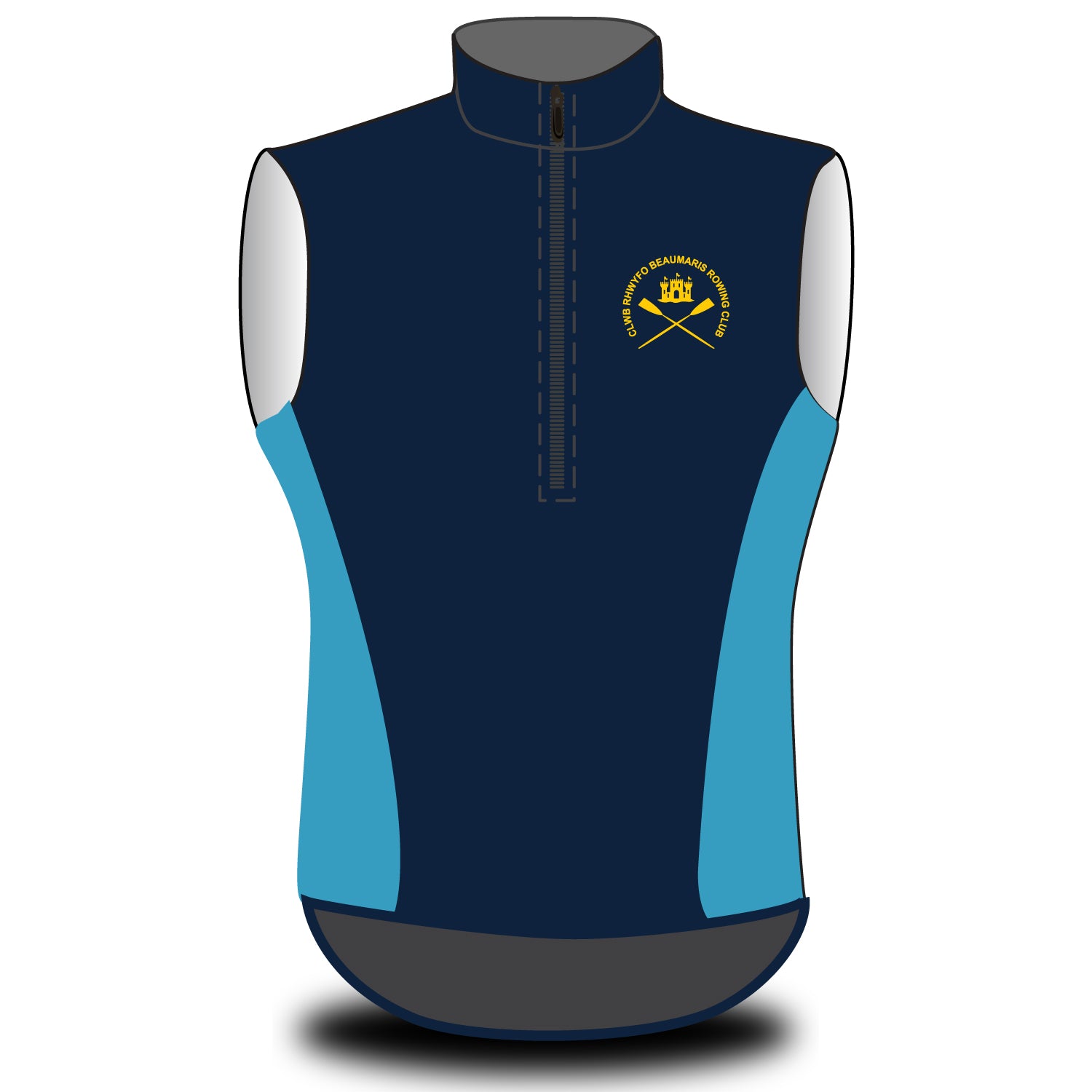 Beaumaris Rowing Club 24/7 Gilet – Stitch Rowing