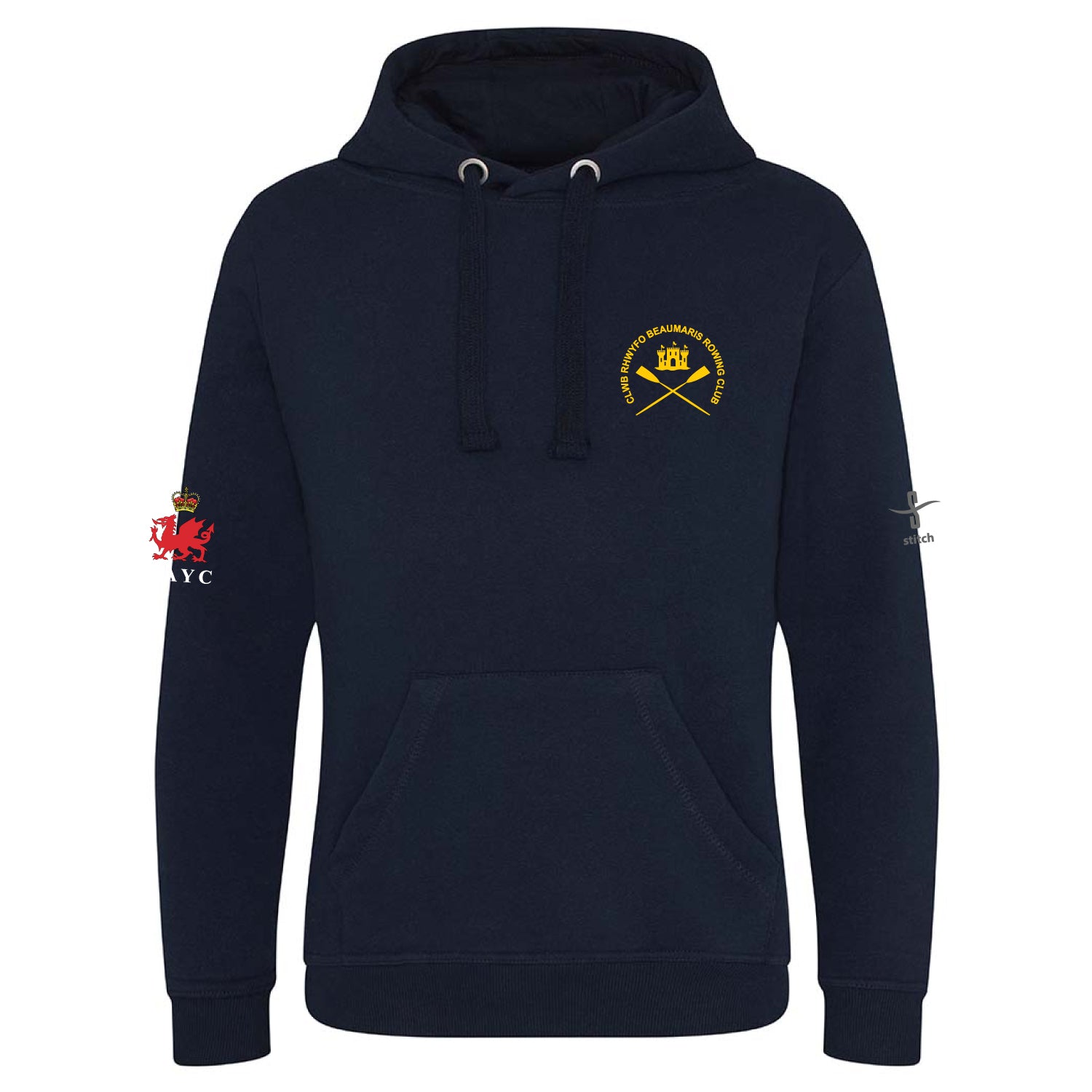 Beaumaris Rowing Club Heavyweight Hoodie – Stitch Rowing