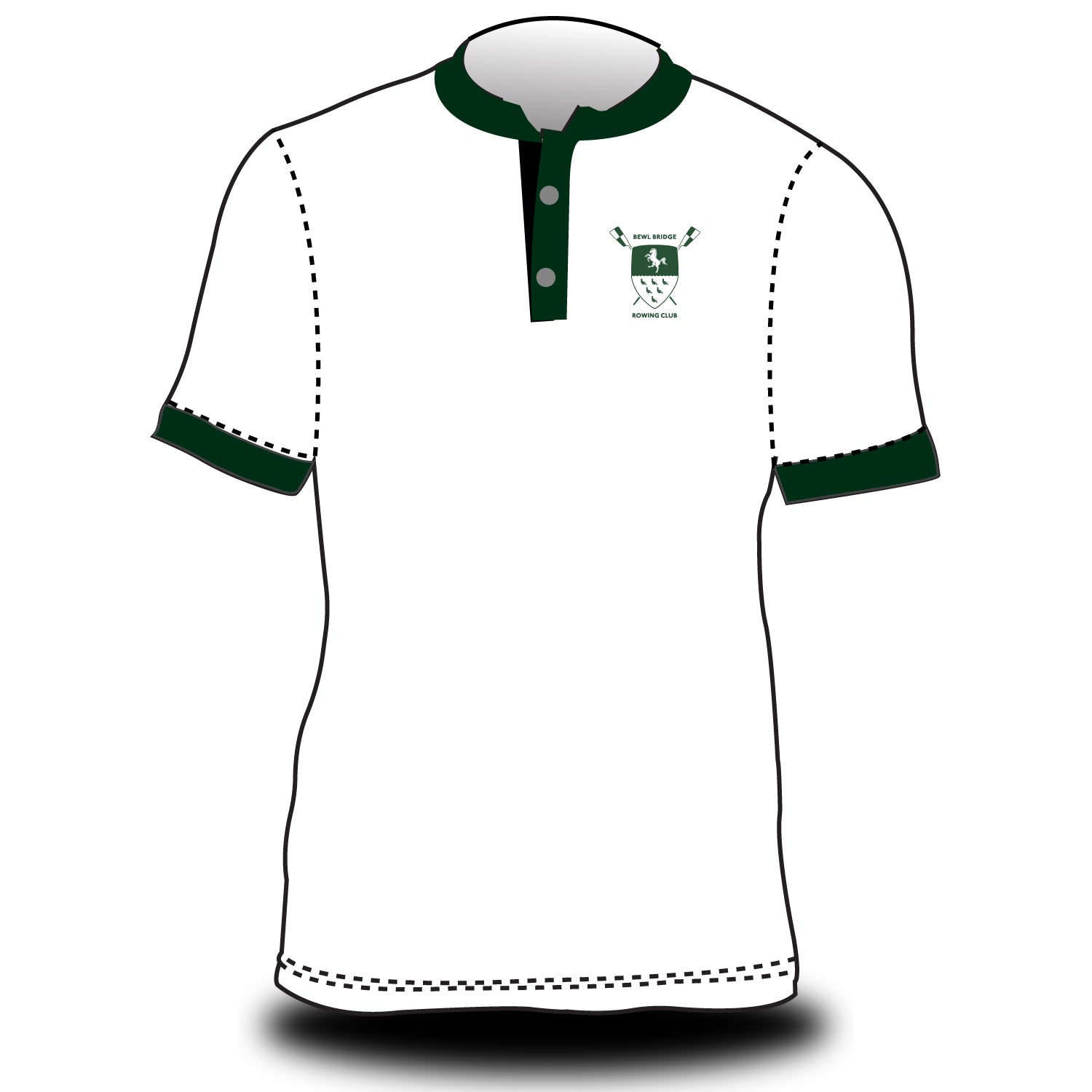 Bewl Bridge Rowing Club Traditional Bottle Trim Zephyr – Stitch Rowing