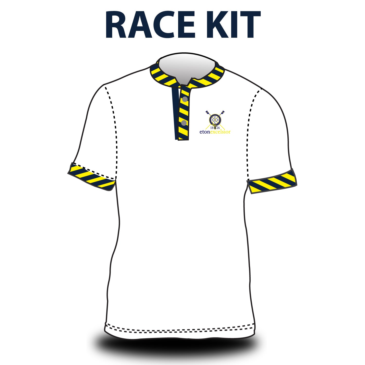 Eton Excelsior RC Racing Diagonal Trim Zephyr – Stitch Rowing