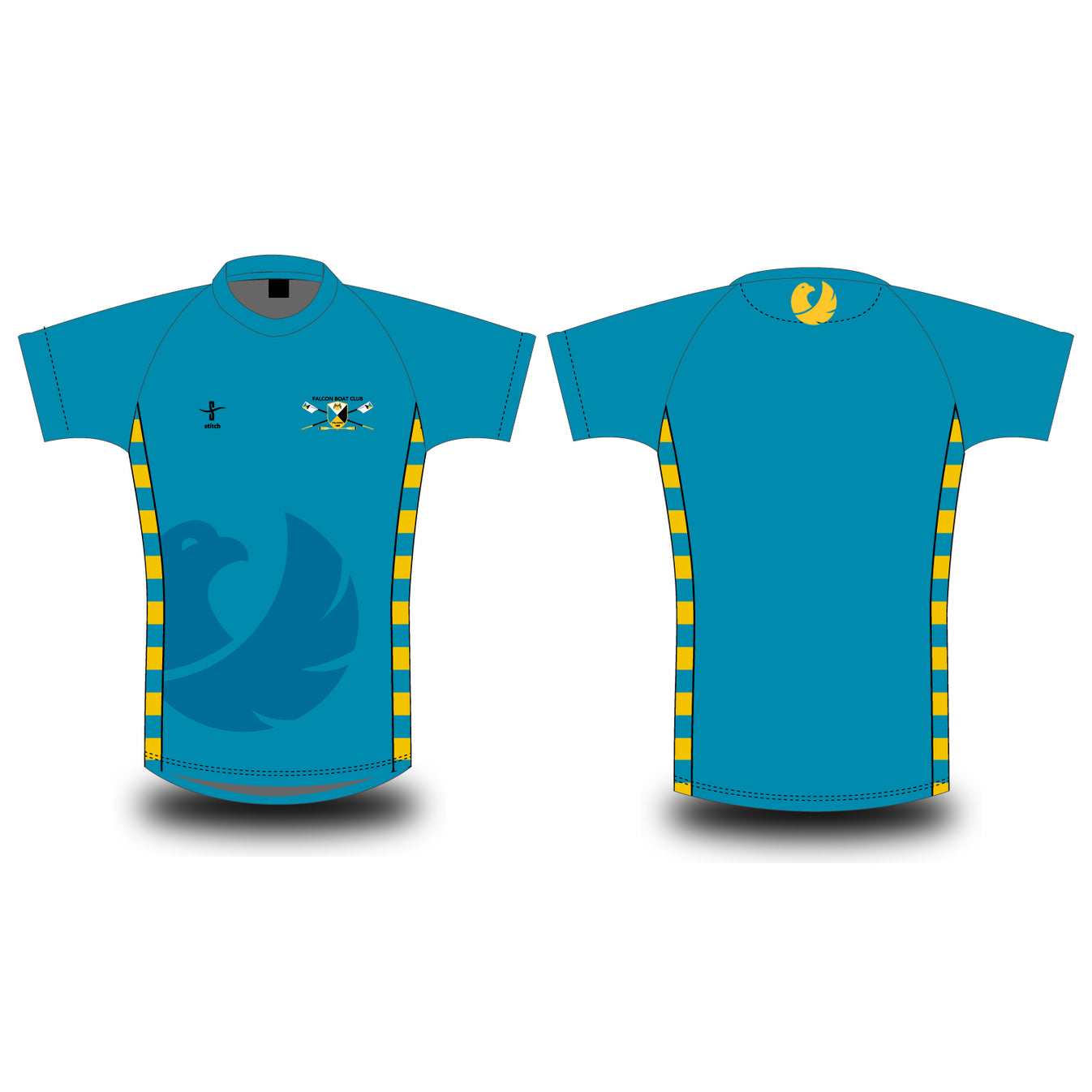 Falcon Boat Club T-shirt – Stitch Rowing