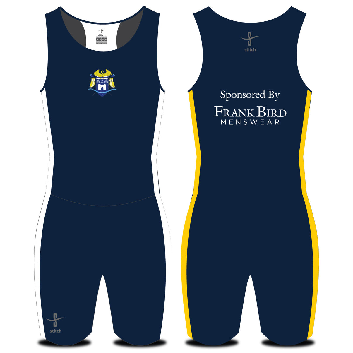 Leeds Rowing Club Frank Bird AIO - Recommended for juniors. – Stitch Rowing