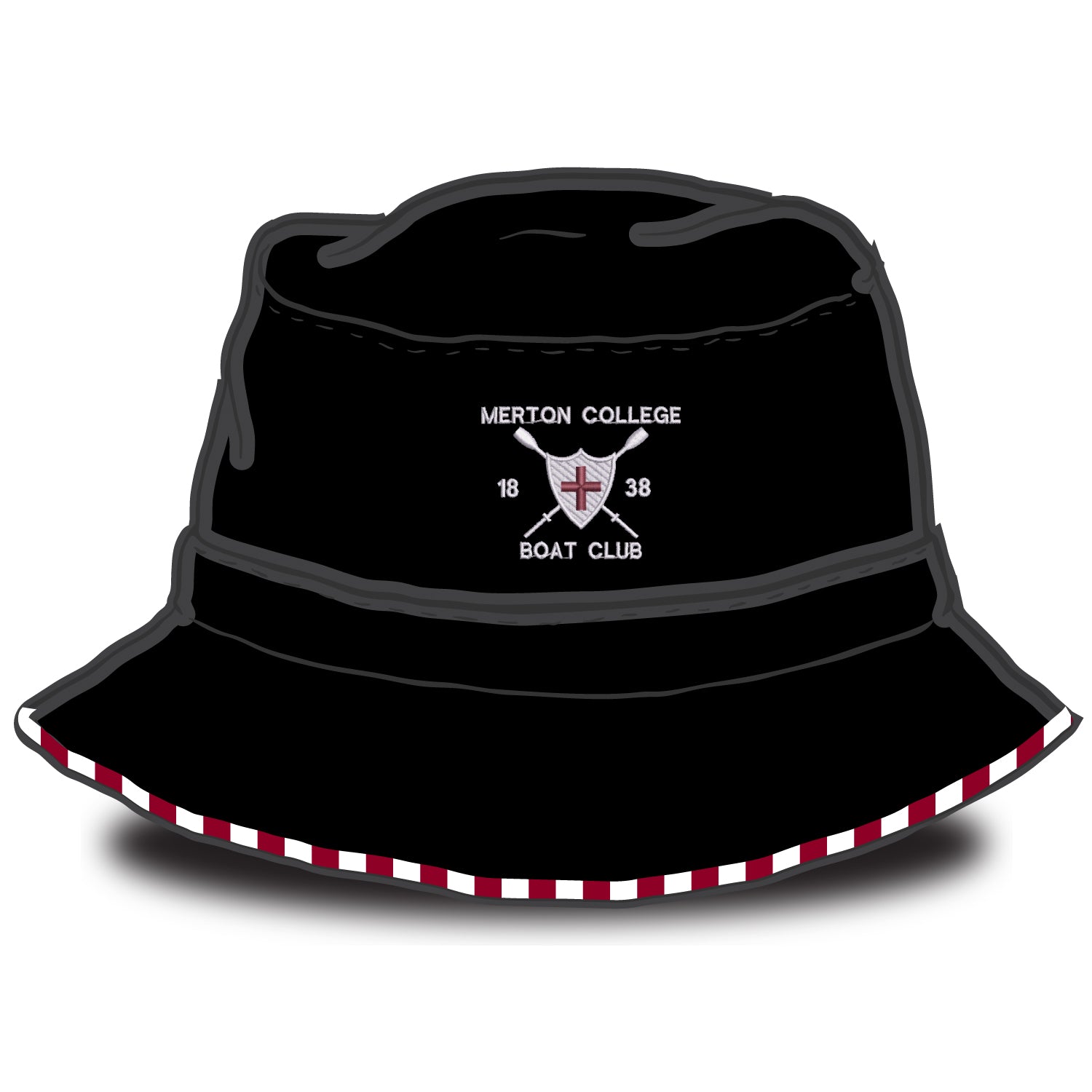 Merton College Boat Club Bucket Hat – Stitch Rowing