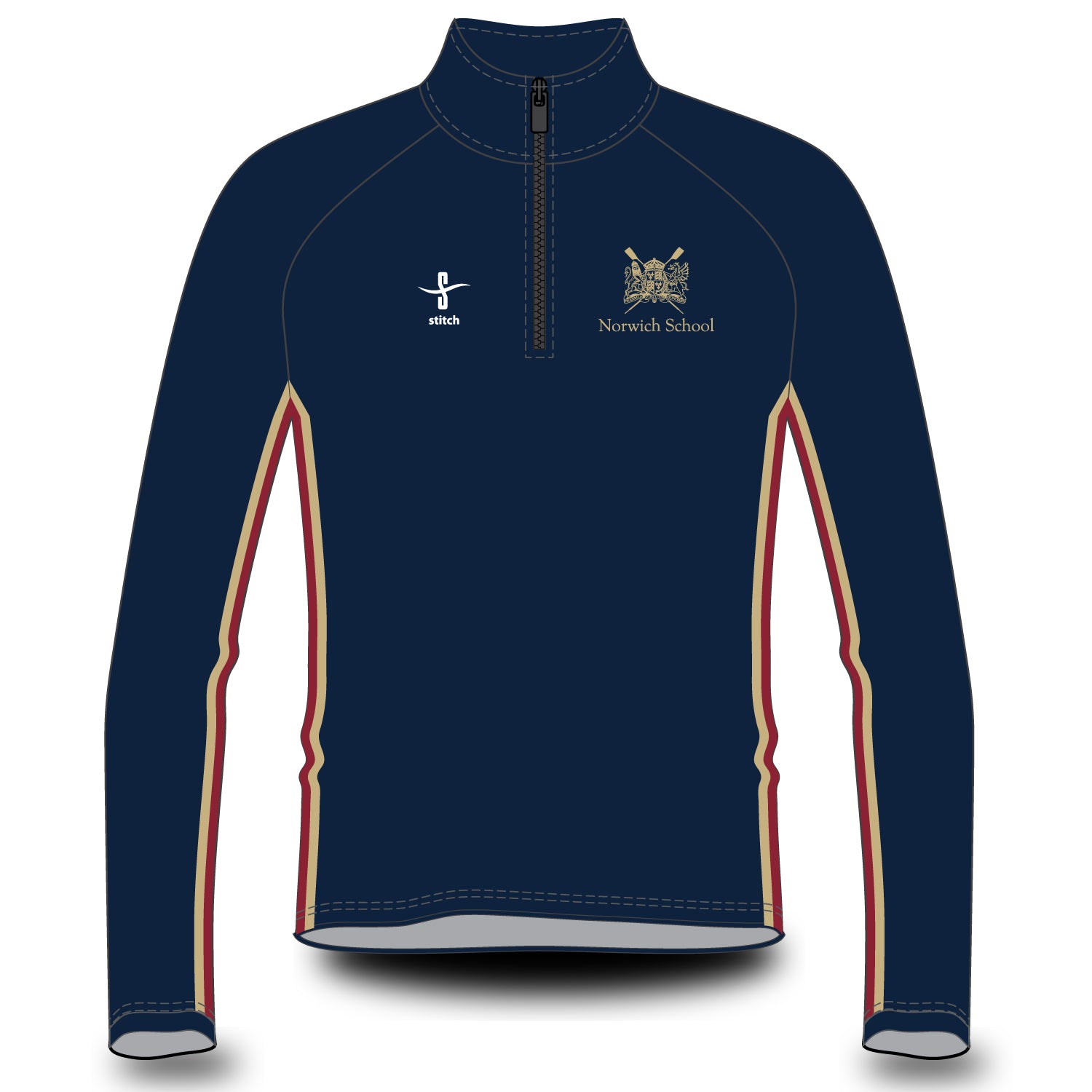 Norwich School Boat Club Varsity Splash Jacket – Stitch Rowing