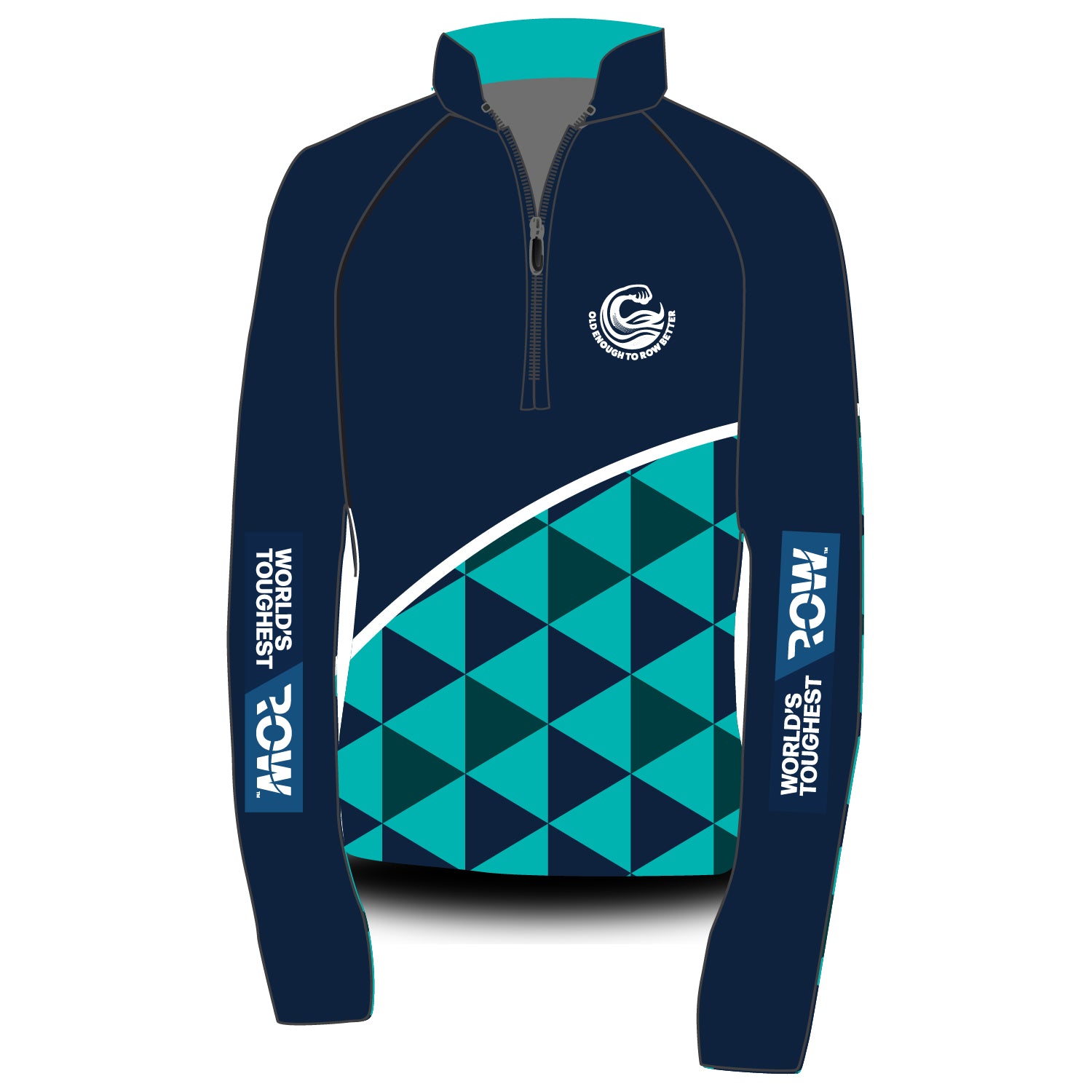 Old Enough to Row Better Fleece Lined Midlayer Option 2 – Stitch Rowing