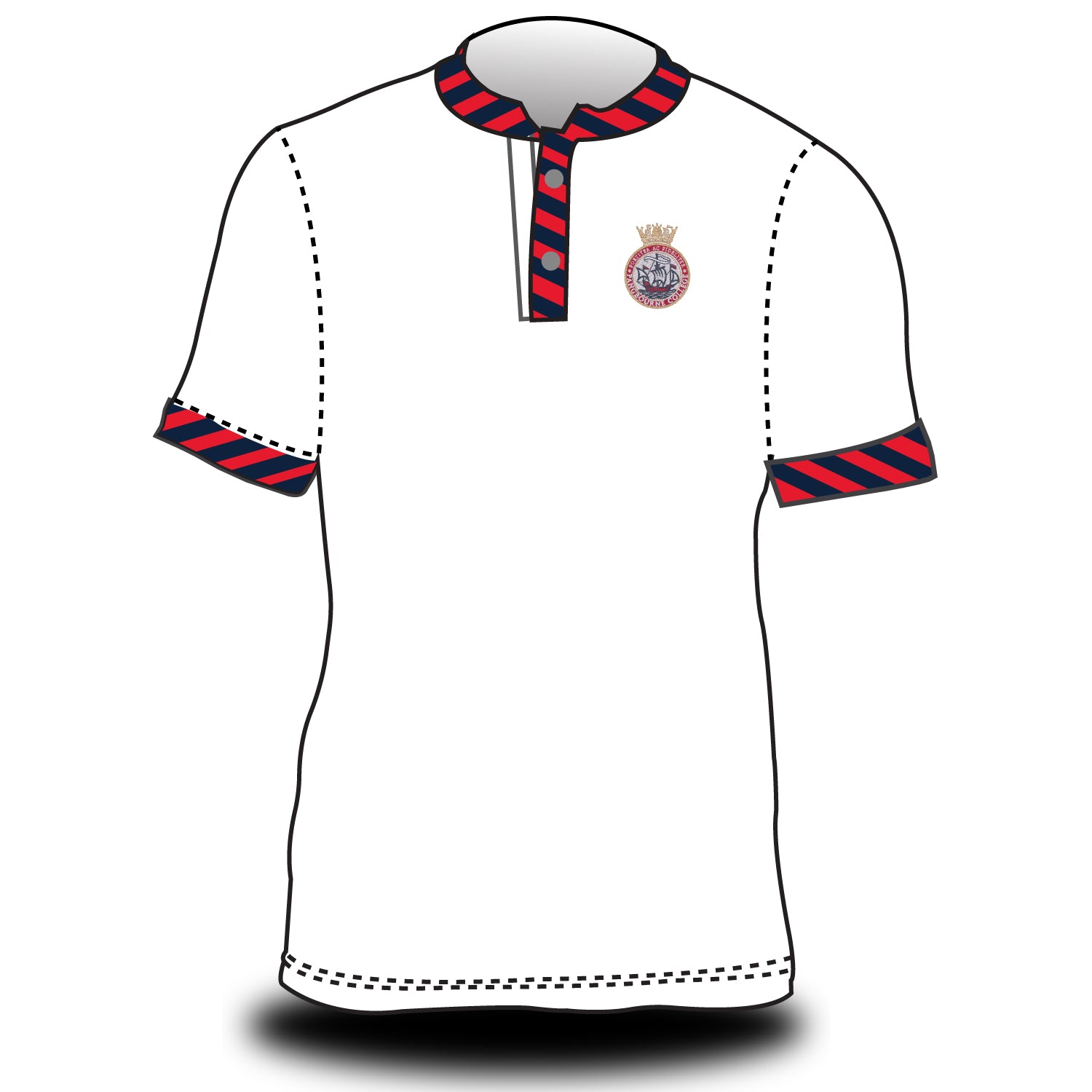 Pangbourne College Boat Club White Zephyr – Stitch Rowing