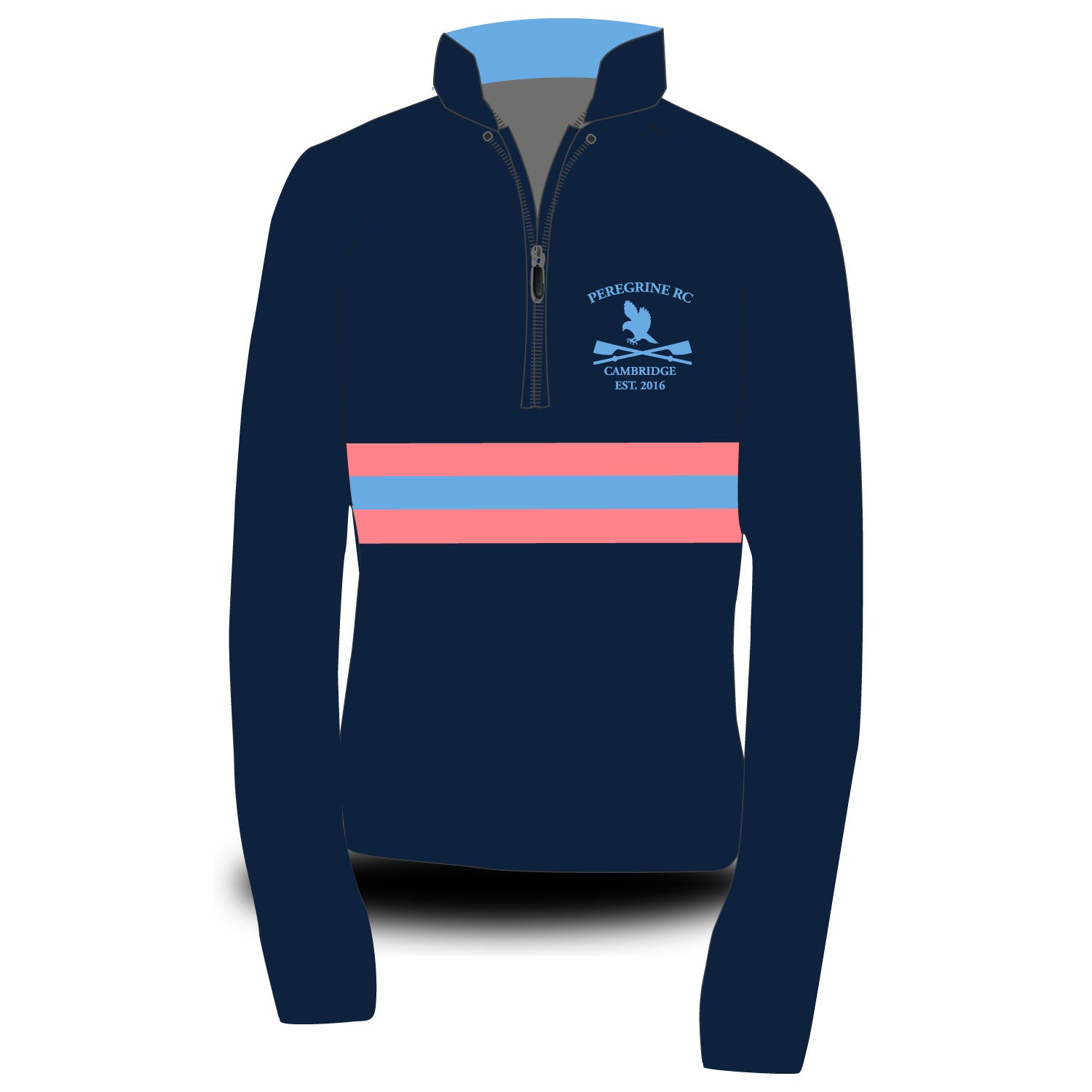 Peregrine Rowing Club Fleece Lined Midlayer TRAINING-WEAR – Stitch Rowing