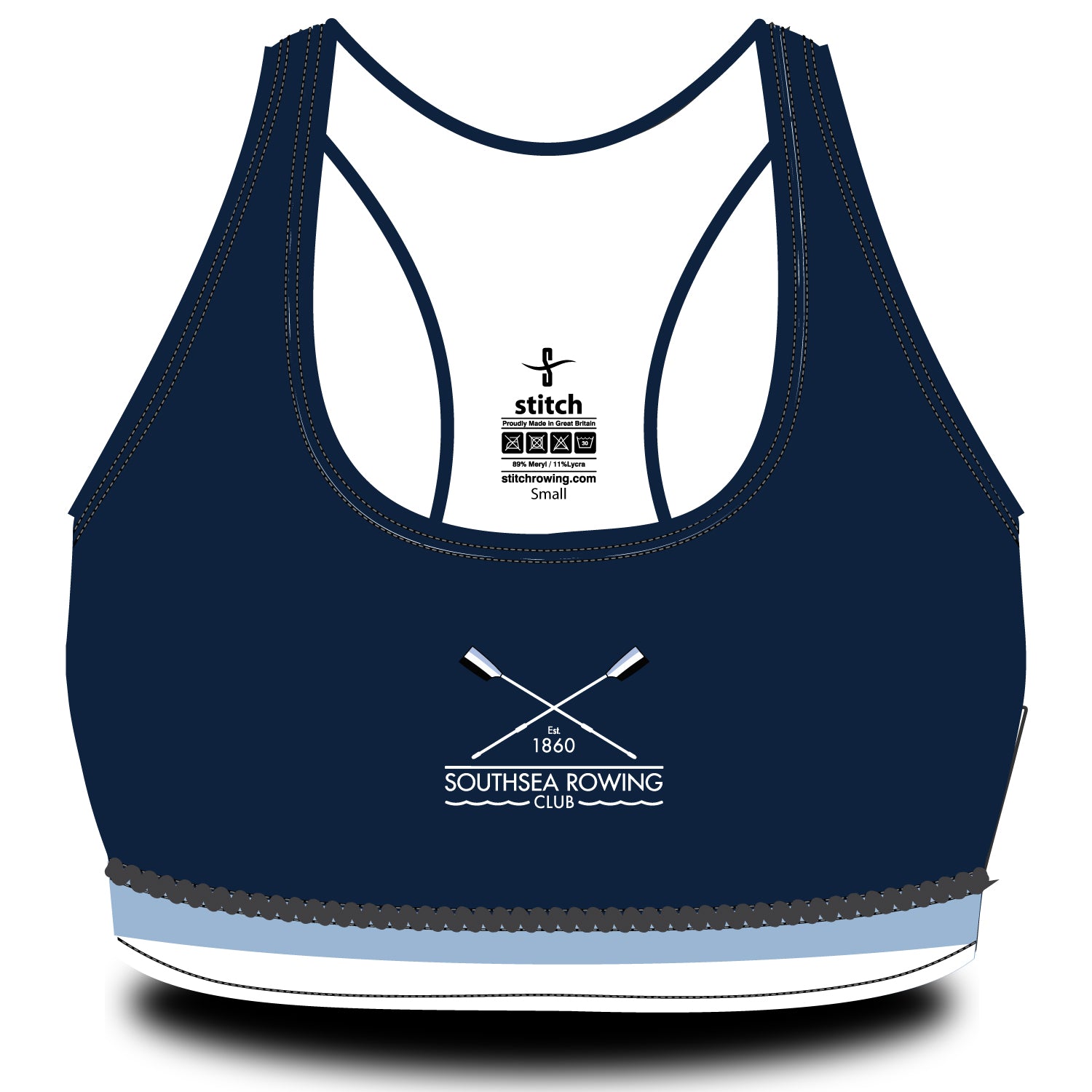 Southsea Rowing Club Sports Bra – Stitch Rowing