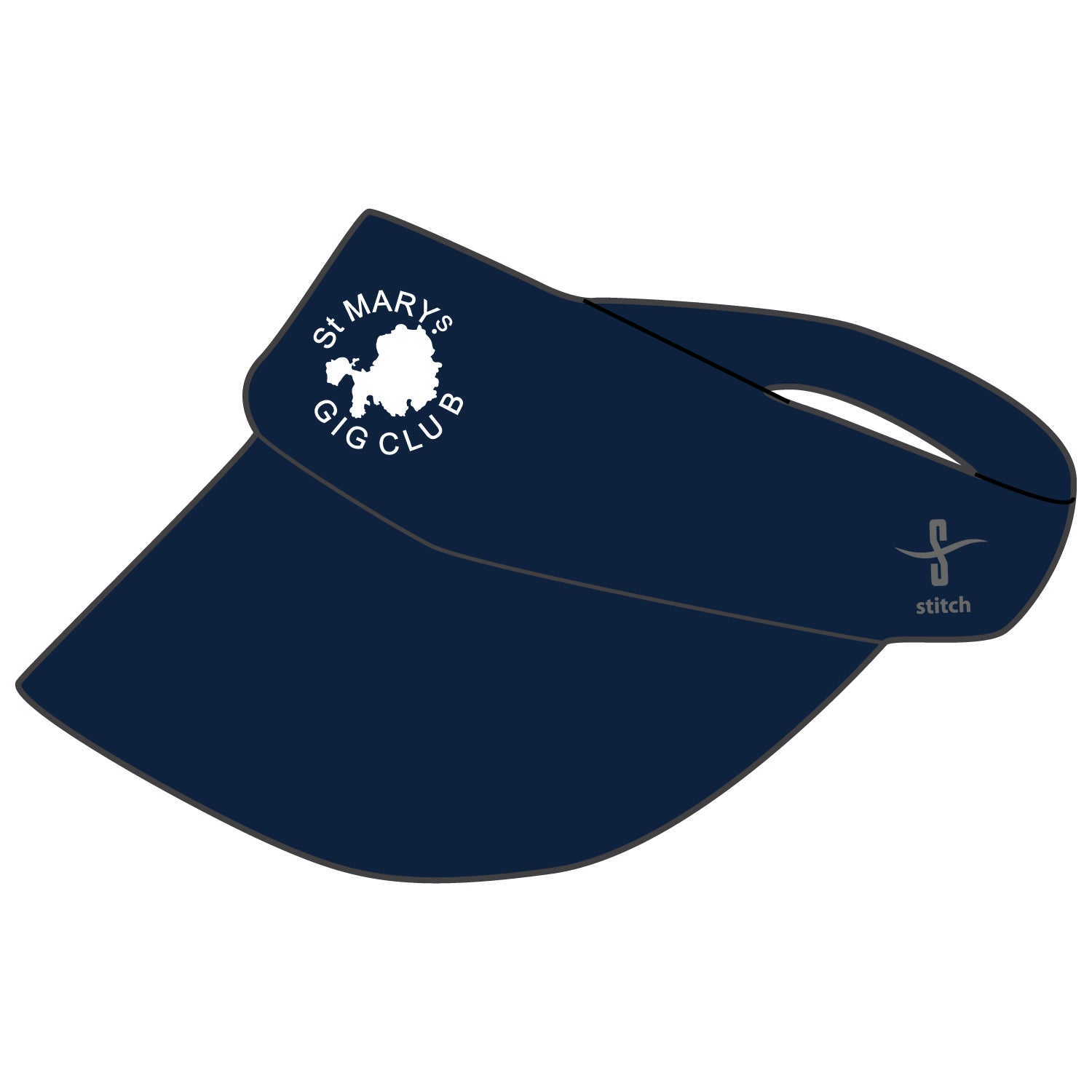 St Mary's Gig Club Visor – Stitch Rowing