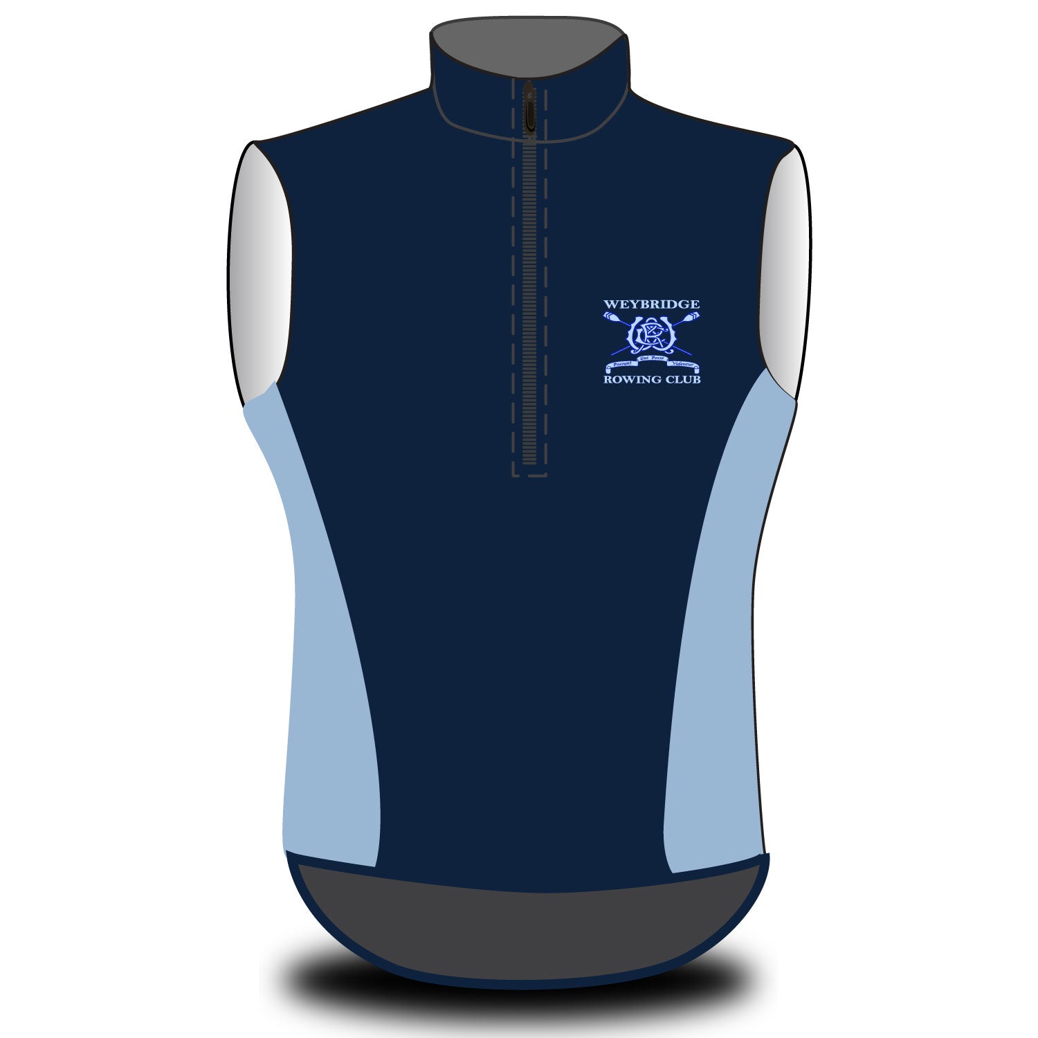 Weybridge Rowing Club 24/7 Gilet – Stitch Rowing