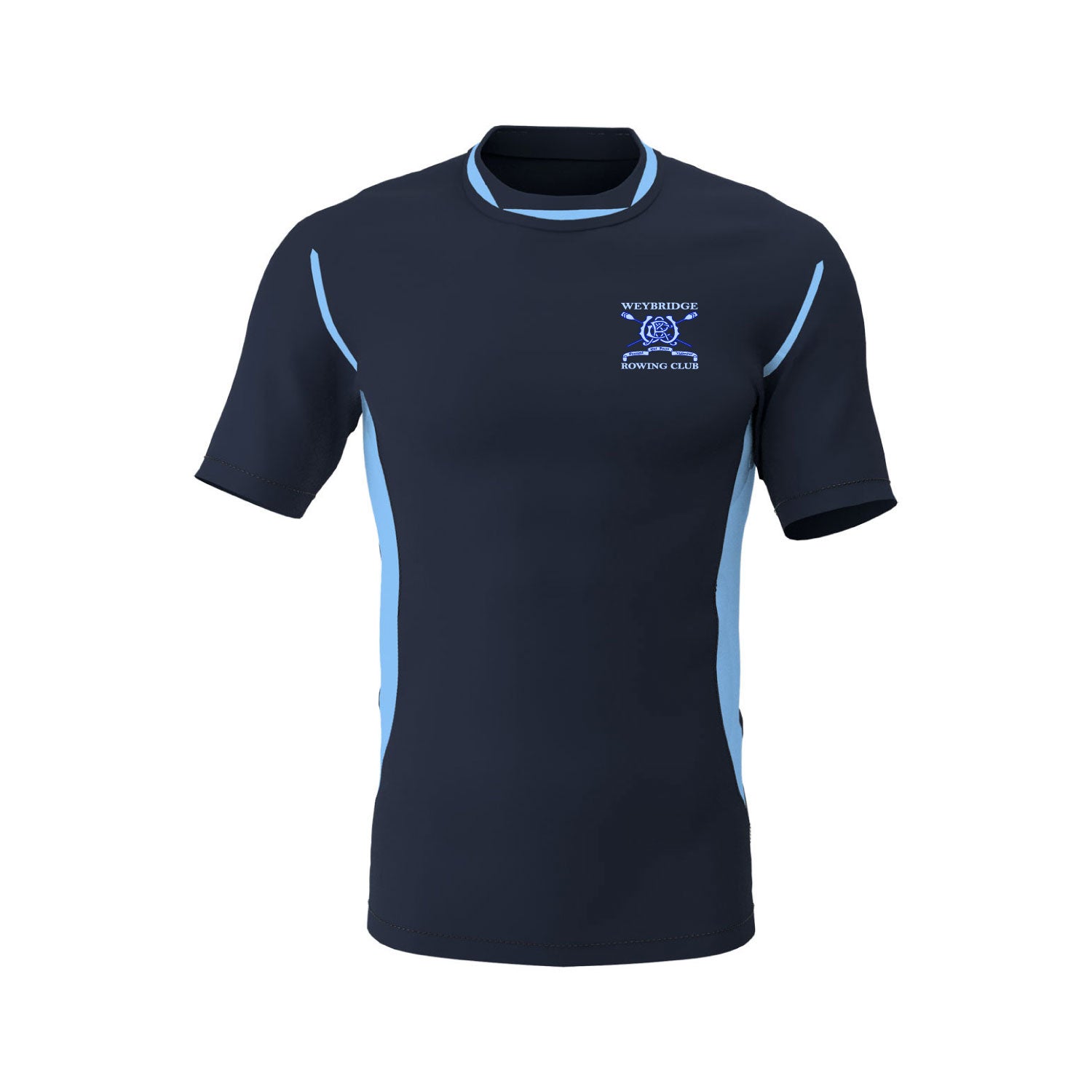 Weybridge Rowing Club Contrast T Shirt – Stitch Rowing