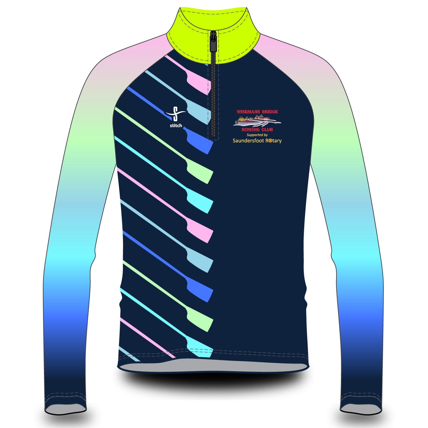 Wiseman's Bridge RC Varsity Splash Jacket – Stitch Rowing