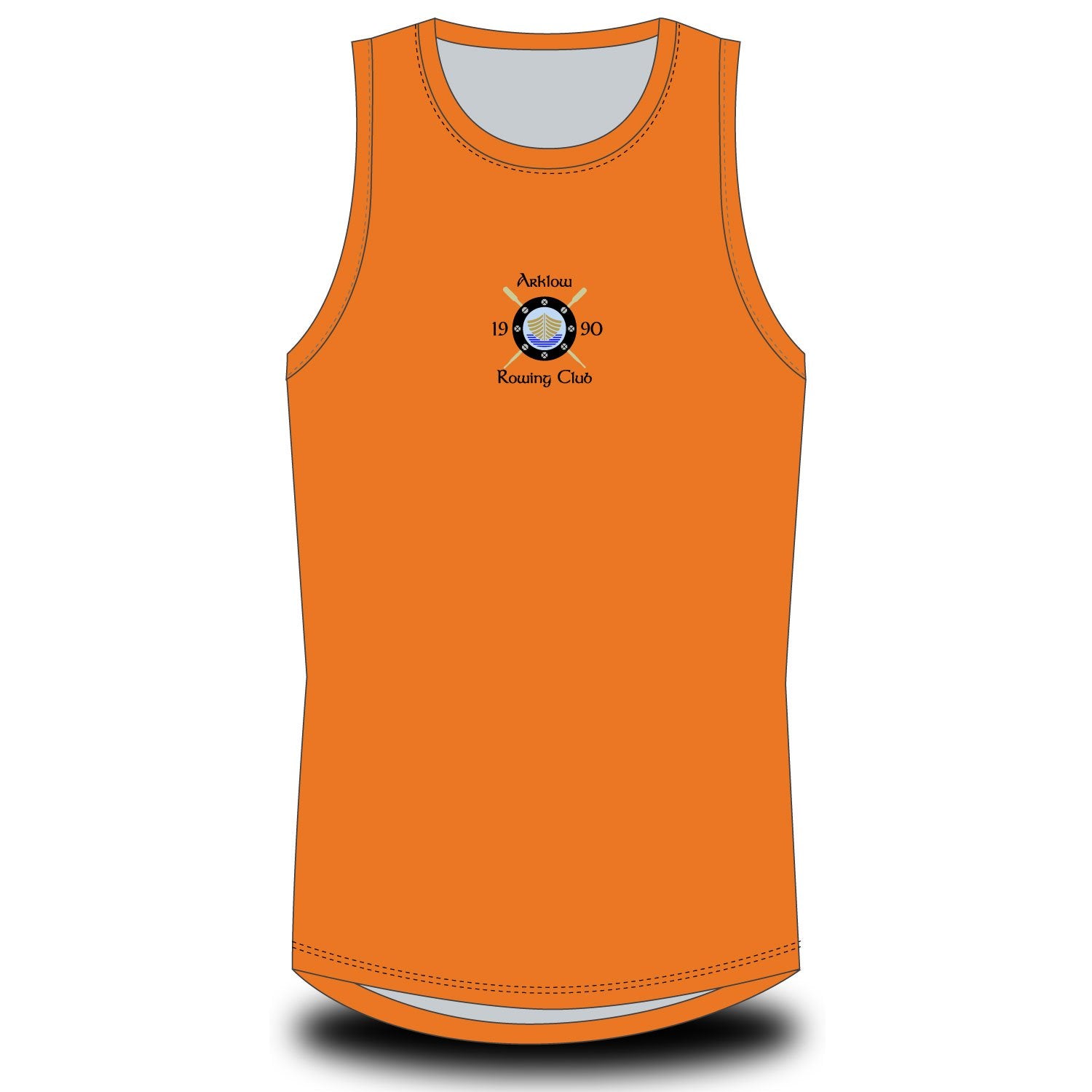 Arklow Rowing Club Vest Orange – Stitch Rowing
