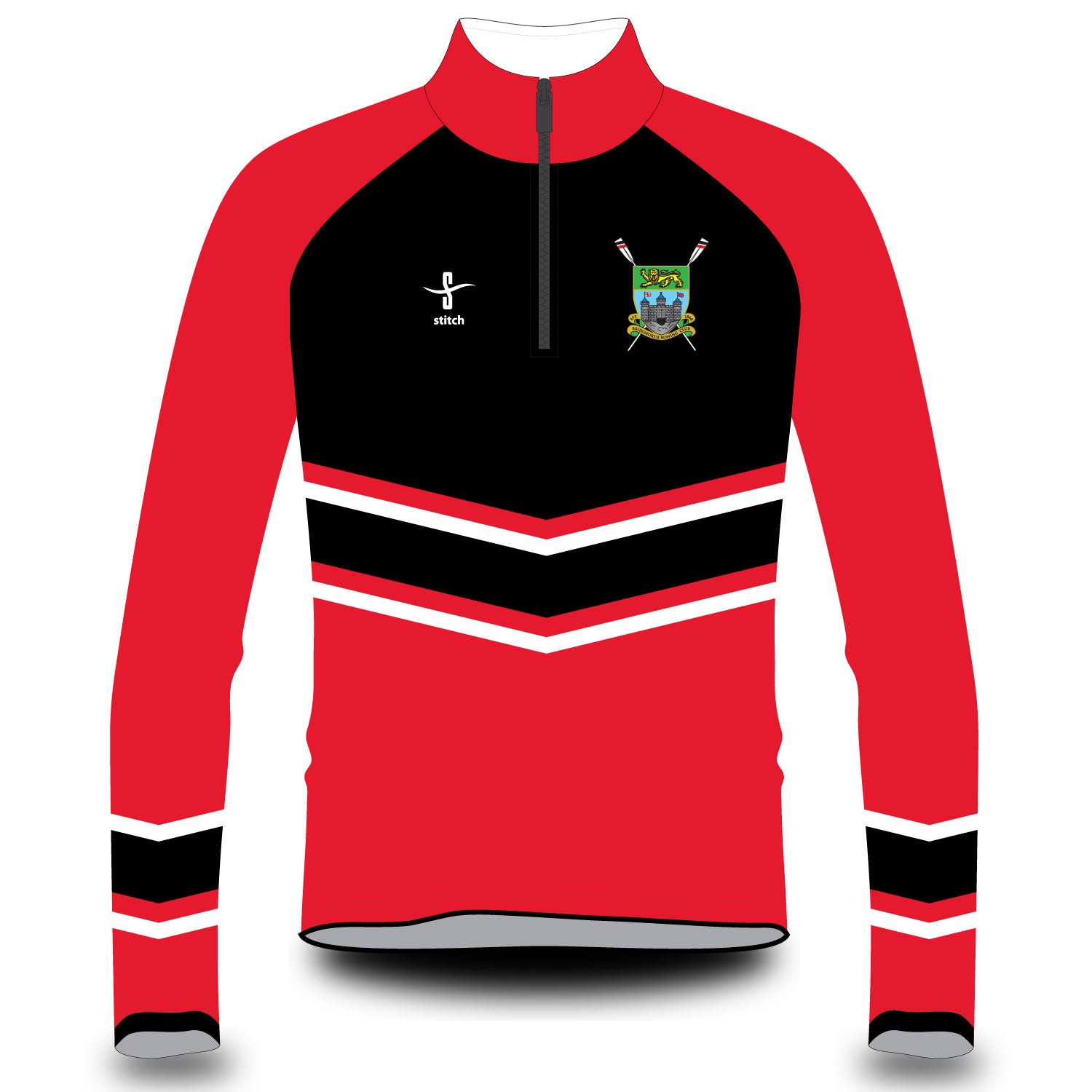Bridgnorth Rowing Club Chevron Varsity Splash Jacket – Stitch Rowing