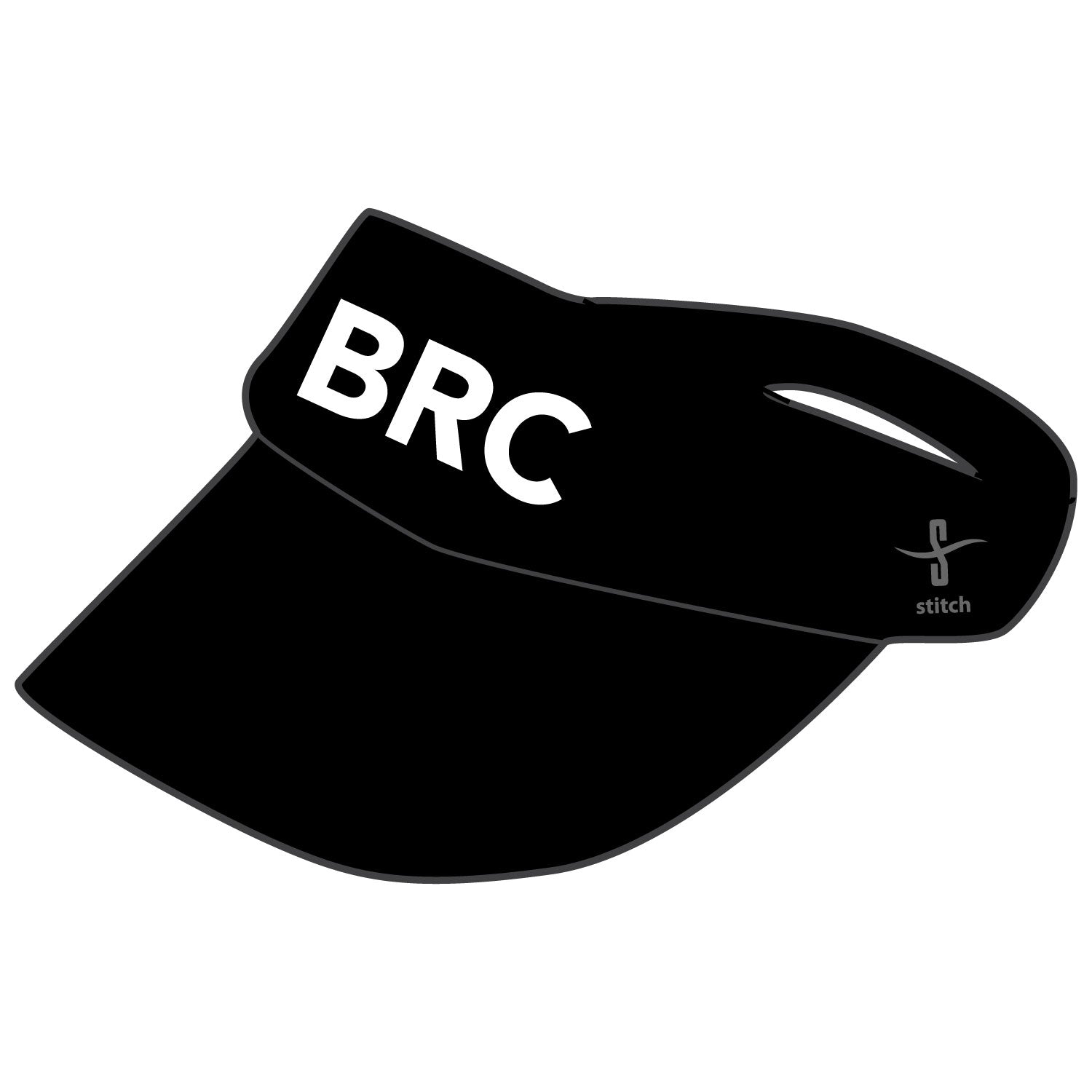 Bridgnorth Rowing Club Visor – Stitch Rowing