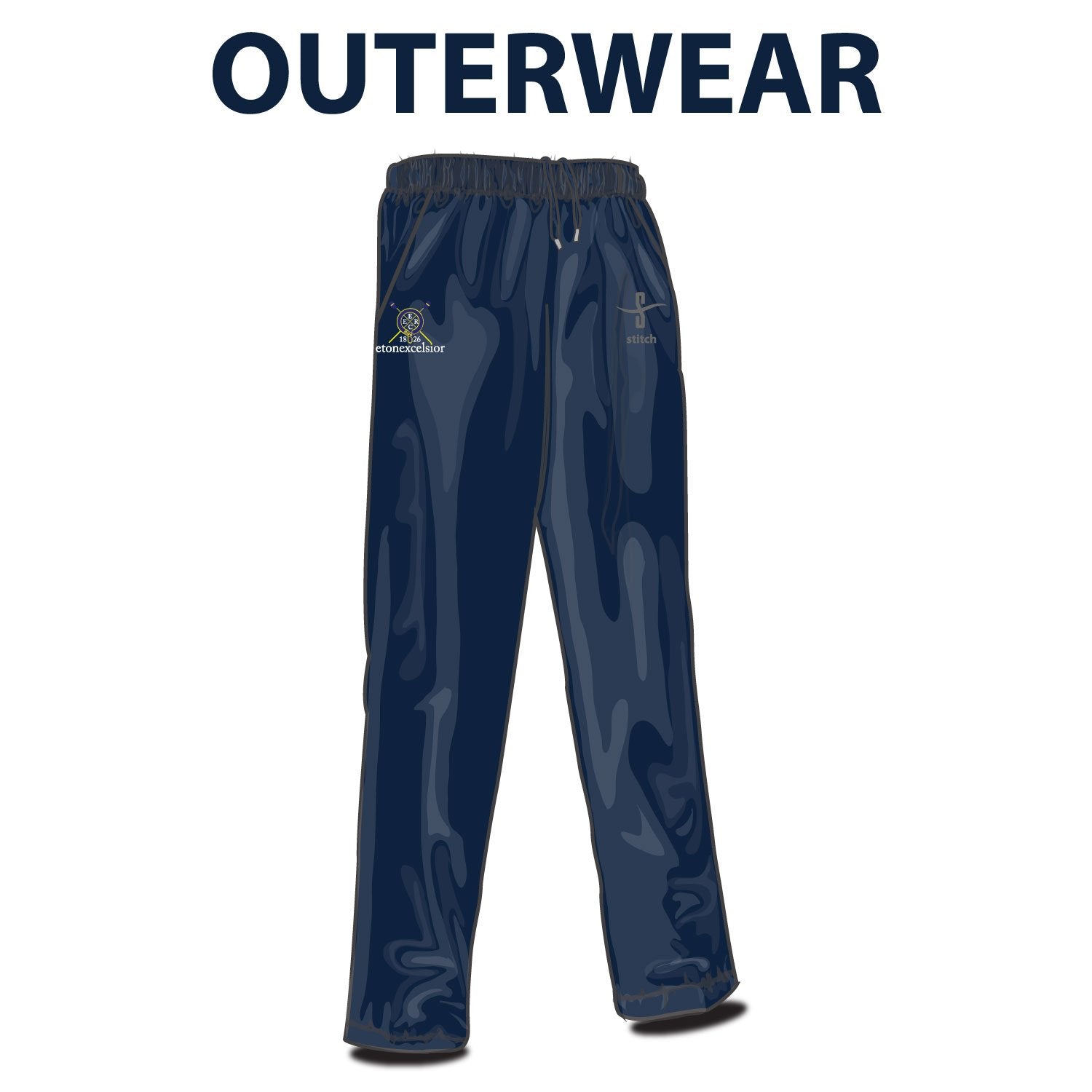 Eton Excelsior RC Tracksuit Bottoms – Stitch Rowing