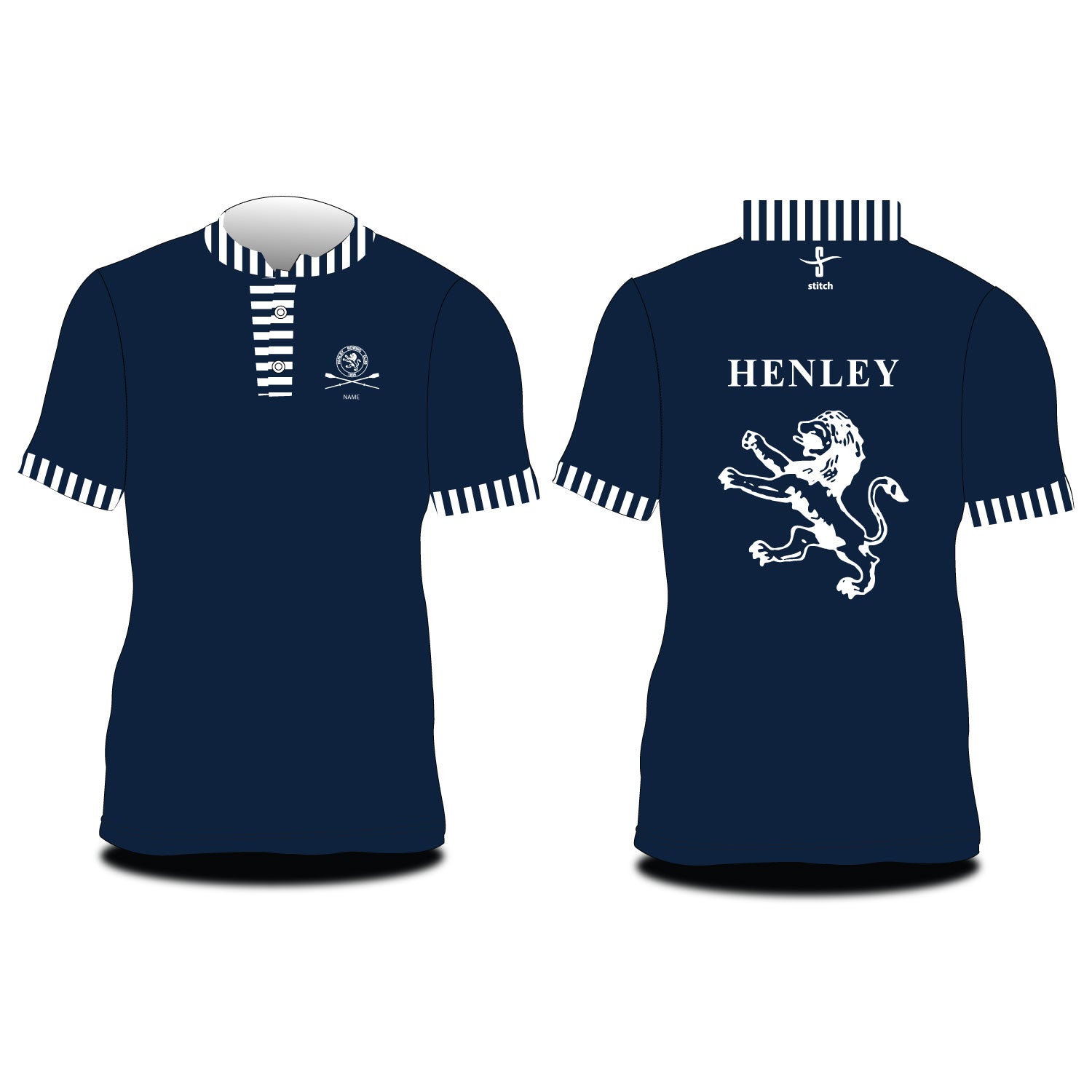 Henley RC Traditional Zephyr - Front Personalisation – Stitch Rowing
