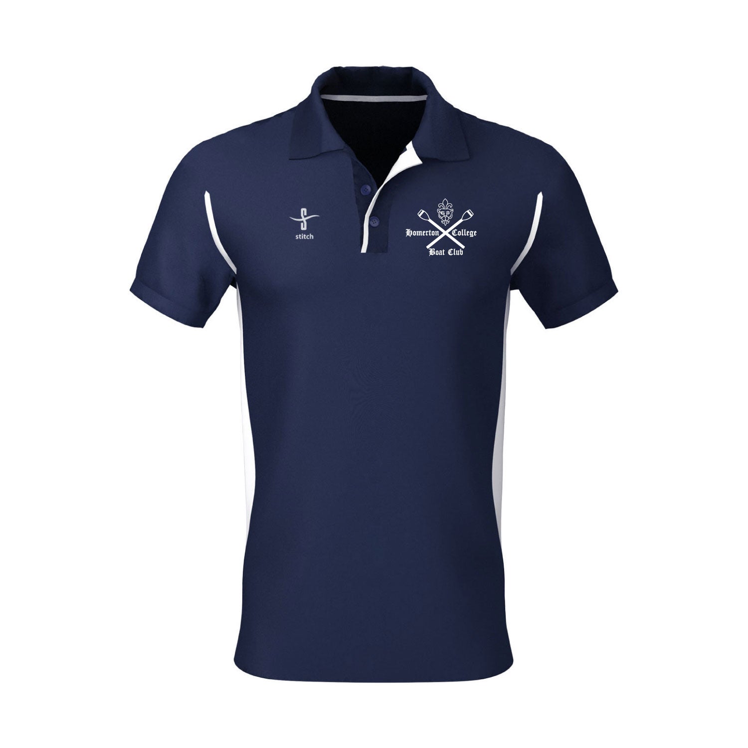 Homerton College Polo Shirt – Stitch Rowing