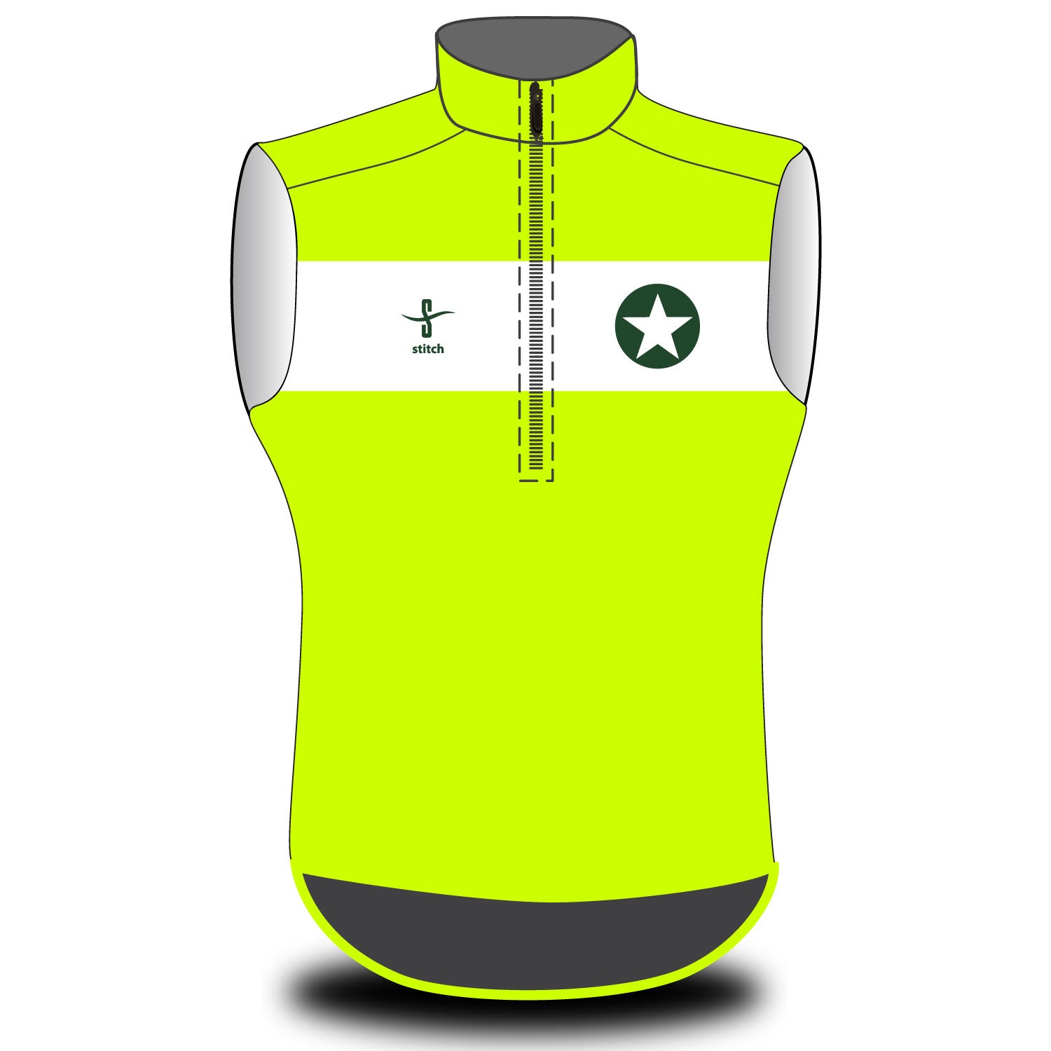 Maidenhead Rowing Club Fluorescent Varsity Gilet – Stitch Rowing
