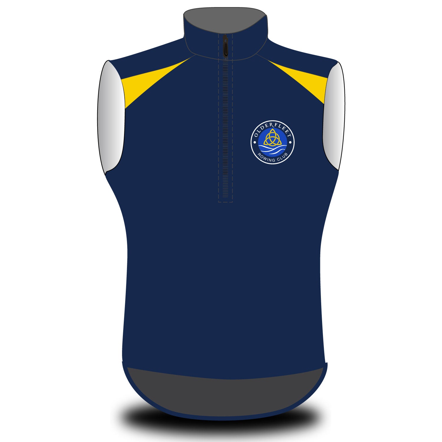 Olderfleet Rowing Club Varsity Gilet Navy – Stitch Rowing