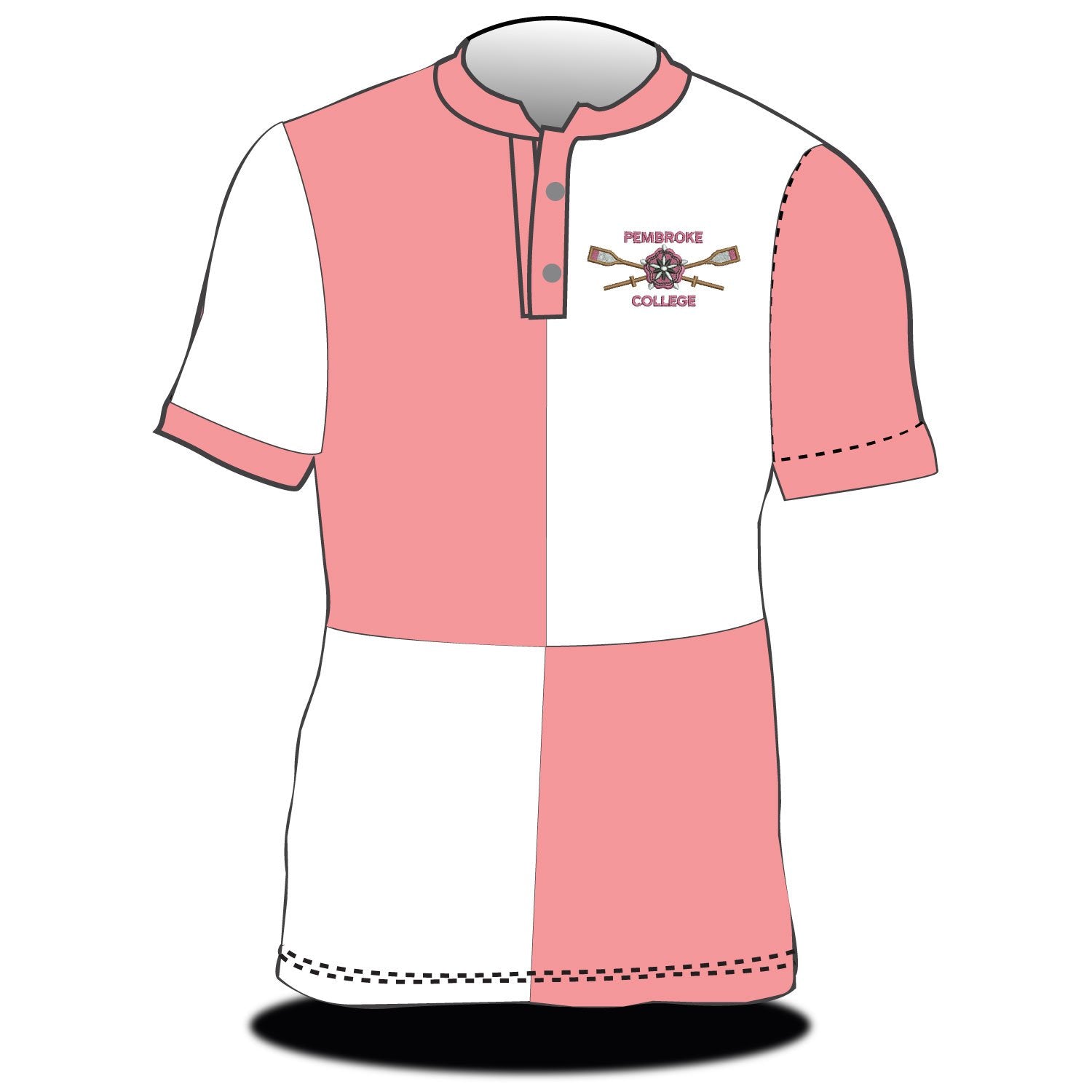 Pembroke College Oxford Quarter Zephyr – Stitch Rowing