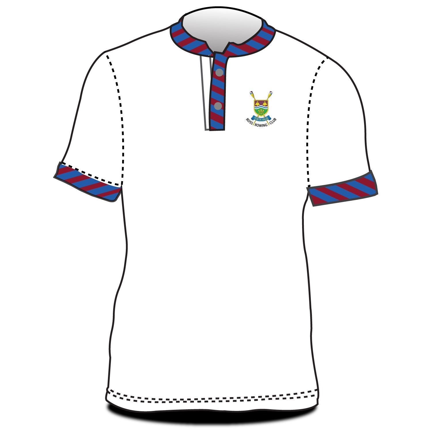 Ross RC Zephyr White – Stitch Rowing