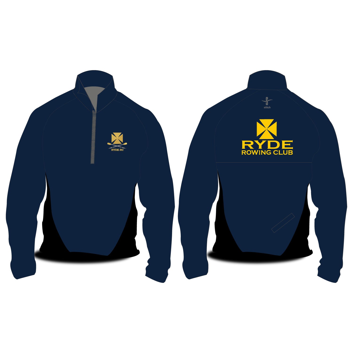 Ryde Rowing Club Hardshell Splash Jacket – Stitch Rowing