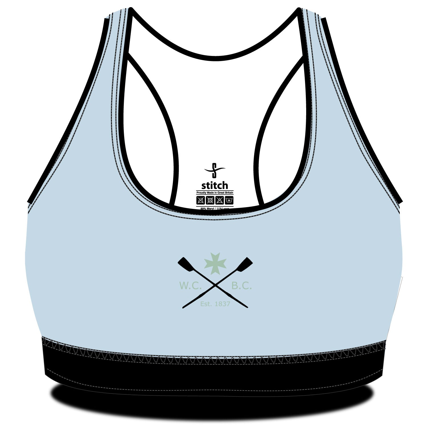 Wadham College Boat Club Sports Bra – Stitch Rowing