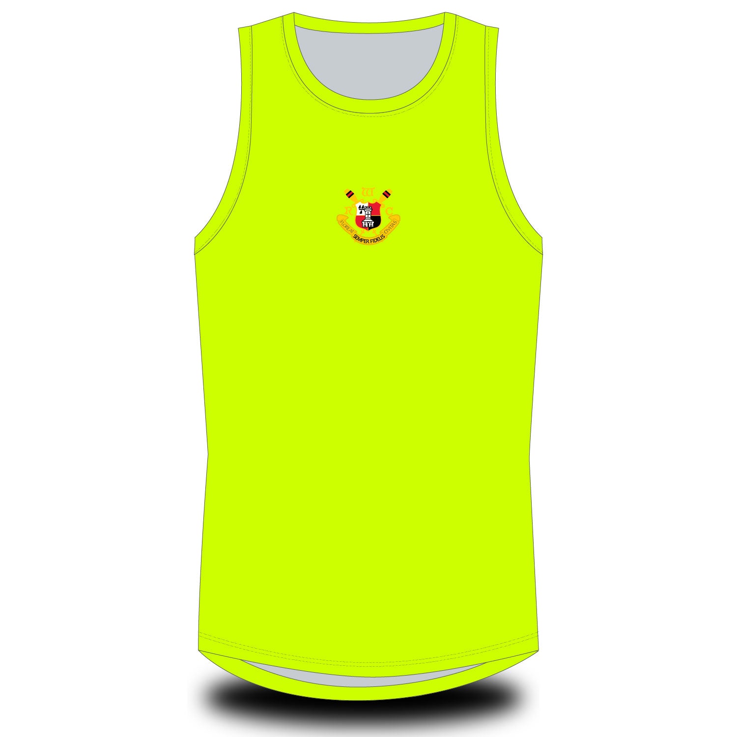 Worcester RC Hi Viz Yellow Vest – Stitch Rowing